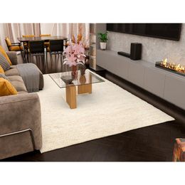 OCI DIE TEPPICHMARKE Teppich &raquo;TINY, Wendeteppich&laquo; rechteckig 9 mm H&ouml;he handgewebt, 50% Wolle, Naturfaser Obermaterial: 50% Wolle, 45% Viskose, 5% 