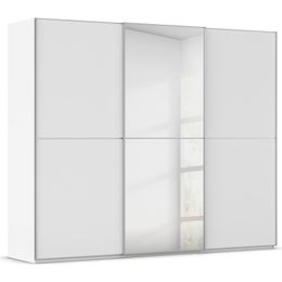 Rauch Schwebet&uuml;renschrank &raquo;Kleiderschrank Schrank Garderobe Schlafzimmerschrank SCALE-DUO&laquo; edle zweigeteilte T&uuml;ren, Spiegel und 3 Zierleisten MADE IN 