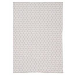 CarpetFine Teppich &raquo;Frida 204&laquo; rechteckig 7 mm H&ouml;he Wendeteppich, 100% recyceltem Material (PET), Flachgewebe, Sisal Optik beige Polyester B : 60cm 1 