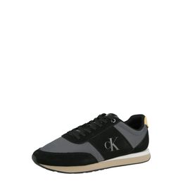 Calvin Klein Sneaker 'Retro Runner' Herren Gr&ouml;&szlig;e 41 gelb / dunkelgrau / schwarz