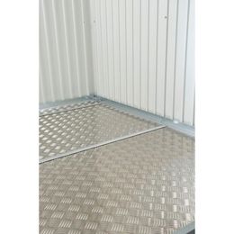 BioHort Ger&auml;tehaus-Fu&szlig;boden f&uuml;r Ger&auml;tehaus Neo 2D/4B silber Aluminium B/H/T: 325,5cm x 0,2cm x 213,5cm