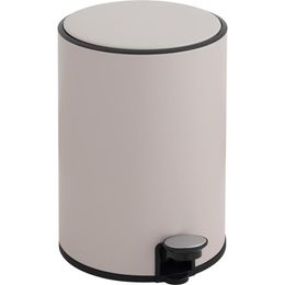 OTTO home M&uuml;lleimer &raquo;Lennu, Soft Close, versteckter Griff&laquo; 1 Beh&auml;lter moderner Treteimer f&uuml;r K&uuml;che oder Bad, Abfalleimer mit Deckel Edelstahl B/H/T: 