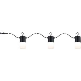 Paulmann LED Gartenleuchte &raquo;Outdoor Plug & Shine Leuchtenkette Tubs IP44 3000K 24V E14&laquo; E14 1 Stk. Warmwei&szlig; E14, IP44 grau 3, 1 Stk.