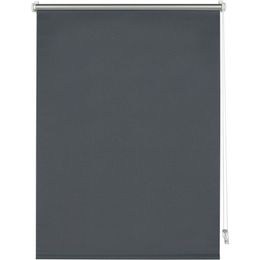 Gardinia Seitenzugrollo &raquo;Thermo Klemmrollo Energiesparend&laquo; energiesparend ohne Bohren freih&auml;ngend abdunkelnd mit Thermobeschichtung grau Polyester 