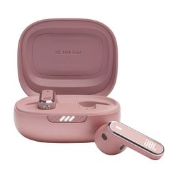 JBL wireless In-Ear-Kopfh&ouml;rer &raquo;LIVE Flex&laquo; rosa 6 Mikrofone f&uuml;r perfekte Anrufe ohne Ger&auml;usche