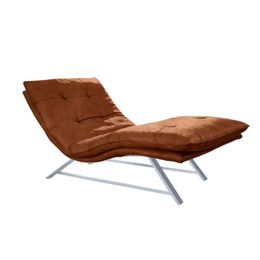W.Schillig Relaxliege &raquo;daily dreams&laquo; in Waffelkissen-Optik, wahlweise mit Motor, Kufengestell, in 2 Breiten braun Longlife Xtra-Leder Z69: Das 