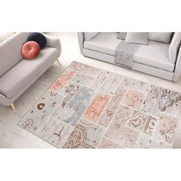 Arte Espina Teppich &raquo;Peron 200&laquo; rechteckig 5 mm H&ouml;he bunt Polyester B : 80cm 1 Stk., 5mm, L: 150cm