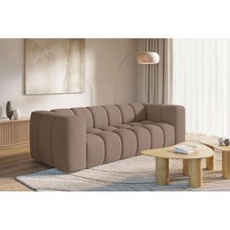 homsy by Ana Johnson Big-Sofa &raquo;&raquo;L&laquo; BOUBELLE Design-Sofa mit Steppung, Bubble-Optik, Breite 246 cm&laquo; 4-Sitzer mit Wellenunterfederung, L Sitztiefe 63 cm