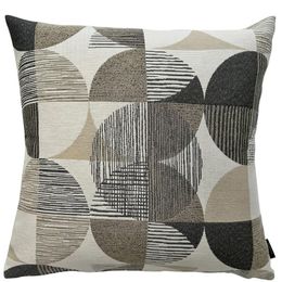 HOMING Dekokissen &raquo;Santorin&laquo; Pflegeleicht beige Baumwolle, Polyester B/L: 48cm x 48cm, 1 Stk.