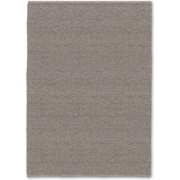 Sch&ouml;ner Wohnen Kollektion SCH&Ouml;NER WOHNEN-Kollektion Wollteppich &raquo;Junika&laquo; rechteckig 8 mm H&ouml;he Indoor, nat&uuml;rliches Material grau Polyester, Wolle B : 70cm 1 Stk., 8mm, L: 140cm