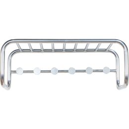 SPINDER DESIGN Garderobenleiste &raquo;RETRO Garderobe&laquo; silber Metall B/H/T: 72cm x 24,8cm x 35,2cm