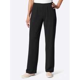 Classic Basics Damen Webhose, schwarz, Gr. 48, unifarben, 96% Polyester, 4% Elasthan, Hosen