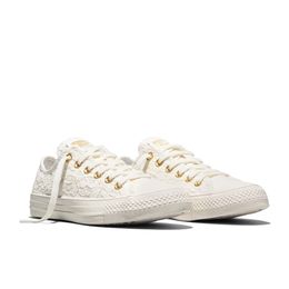 Converse Damen Sneaker "CHUCK TAYLOR ALL STAR LACE", Gr. 41,5, wei&szlig;, Textil, Schuhe