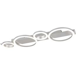REALITY LEUCHTEN LED Deckenleuchte &raquo;LUMOS, Deckenlampe mit LED Ringen, 26,5W 3300 Lumen 4000K kaltwei&szlig;&laquo; LED-Board 1 Stk. Kaltwei&szlig; als Wandlampe oder 