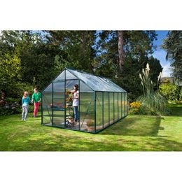 Vitavia Gew&auml;chshaus &raquo;Merkur 11500&laquo; gr&uuml;n B/H/T: 254cm x 441cm