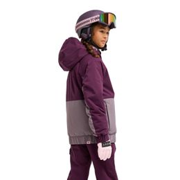 Roxy Kinder Snowboardjacke "Crystal Clear 10K"schwarzberry wine, Gr. 14, Obermaterial: 100% Polyester., Jacken