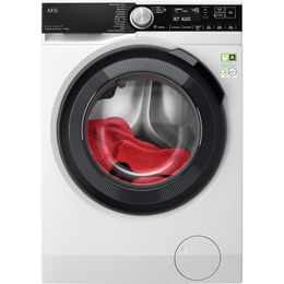 AEG Waschmaschine 9000 AbsoluteCare &raquo;LR9W80600 914501216&laquo; 10 kg 1600 U/min SoftWater: Sch&uuml;tzt Farbe und Form durch enth&auml;rtetes Wasser bei 30&deg;C wei&szlig;