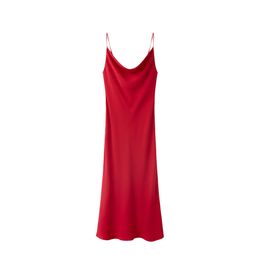 Mango Kleid 'ROUJE' Damen Gr&ouml;&szlig;e 36 rot Sommerkleid