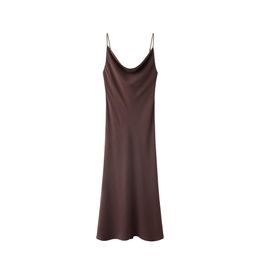 Mango Kleid 'ROUJE' Damen Gr&ouml;&szlig;e 36 schoko Sommerkleid