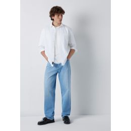Mavi Herren Weite Jeans "TORONTO", blau, Gr. 31, 50% Bio-Baumwolle, 50% Baumwolle, Jeans, Baggy Tapered Jeans