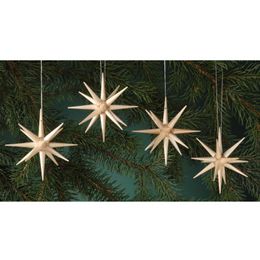 Albin Preissler Christbaumschmuck &raquo;Handwerkskunst aus dem Erzgebirge&laquo; Weihnachtsdeko aus Holz beige Holzwerkstoff Einheitsgr&ouml;&szlig;e