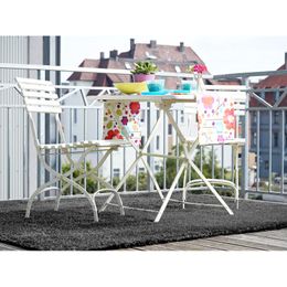 ANDIAMO Kunstrasen &raquo;Trendy, Gesamth&ouml;he 25 mm, Made in Netherlands&laquo; rechteckig Rasenteppich, moderne Optik, mit Drainagel&ouml;chern, strapazierf&auml;hig grau 