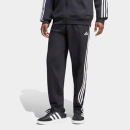 Herren Sporthose "M 3S SJ TO PT", schwarz-wei&szlig;, Gr. L, adidas Sportswear, Obermaterial: 74% Baumwolle, 26% Polyester, Hosen, f&uuml;r Erwachsene,