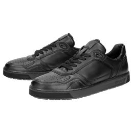 Sioux Herren Sneaker "Tedroso-704", Gr. 41, schwarz, Obermaterial: 100% Lammnappaleder LANA. 100% Gummi rubber., Schuhe
