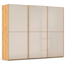 Rauch Schwebet&uuml;renschrank &raquo;Kleiderschrank Schrank Garderobe Schlafzimmerschrank SCALE-DUO&laquo; edle zweigeteilte T&uuml;ren Glas-Front mit 3 Zierleisten MADE 
