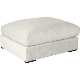 Home Affaire Polsterhocker &raquo;Finca XXL, B: 125 cm&laquo; Mega-Hocker, in Cord oder Chenille-Struktur w&auml;hlbar 100% Polyester B/H/T: 125cm x 52cm x 101cm, Cord