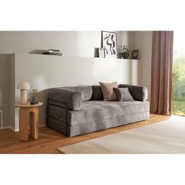 homsy by Ana Johnson Schlafsofa &raquo;Folda Dauerschl&auml;fer, B: 206 cm, Liegefl. 181x198 cm&laquo; mit Bett-/Schlaffunktion, inkl. 1x Zierkissen, 