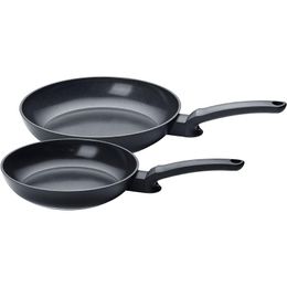 Fissler Pfannen-Set &raquo;Ceratal Evo Classic&laquo; Aluminium Set, 1x Bratpfanne 24 cm + 1x Bratpfanne 28 cm, 2-teiliges Keramikpfannen-Set Einheitsgr&ouml;&szlig;e