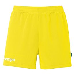 Kempa Damen Shorts "Shorts Performance Women", gelb, Gr. L, Obermaterial: 100% Polyester Pol. recyc.., Hosen
