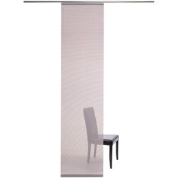 HOMING Schiebegardine &raquo;Manhattan&laquo; Paneelwagen 1 Stk. tlg. modern, Wohnzimmer, Schlafzimmer rosa Polyester 245cm, Paneelwagen, 60cm