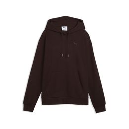 Puma Damen Hoodie "Essentials Elevated Standard Hoodie Damen", braun, Gr. M, Obermaterial: 66% Baumwolle, 32% Polyester, 2% Elasthan. Kapuzenfutter: