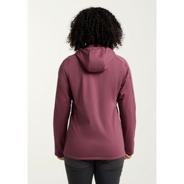 Jack Wolfskin Damen Funktionsjacke "HIKE WITH ME HOODY W"raisin, Gr. XS, Obermaterial: 100% Polyester. Futter: 100% Polyester, Jacken