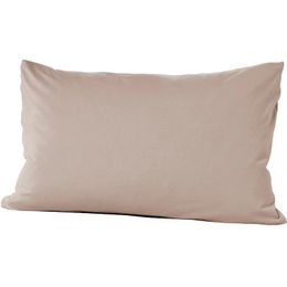 Primera Kissenbezug &raquo; Mako-Feinjersey Kissenbezug im Doppelpack&laquo; In vielen Uni-T&ouml;nen grau Feinjersey, Obermaterial: 100% Baumwolle B/L: 40cm x 60cm, 2 Stk., 