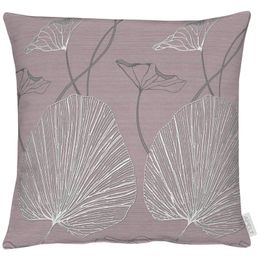 Apelt Dekokissen &raquo;Nora&laquo; lila Bezug: 100% Polyester B/L: 46cm x 46cm, 1 Stk.