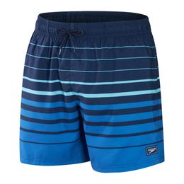 Speedo Herren Badeshorts "PLMT LEISURE WSHT AM", blau, Gr. XXL, Obermaterial: 100% Polyester, Badehosen, mit Seitentaschen mit Drainage, aus