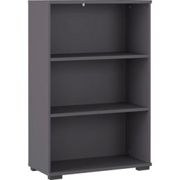 Germania Aktenregal &raquo;GW-Profi 3.0 Aktenregal&laquo; mit ABS-Kanten, in 3 oder 5 Ordnerh&ouml;hen, Made in Germany grau Holzwerkstoff B/H/T: 80cm x 123cm x 40cm, 