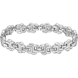 BOSS Damen BOSS Armband &raquo;DOUBLE B STRAND&laquo; silber 17cm, Edelstahl
