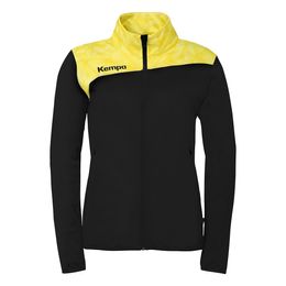 Kempa Damen Trainingsjacke "Trainingsjacke Athletics 29 Poly Women", schwarz, Gr. M, Obermaterial: 100% Polyester Pol. recyc.., Jacken