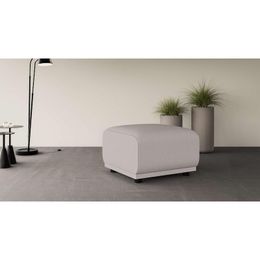 Home Affaire Polsterhocker &raquo;TAMMO&laquo; passend zur Serie, auch in Cord und Boucl&eacute; beige 100% Polyester B/H/T: 70cm x 45cm x 70cm, Struktur, kleiner Hocker