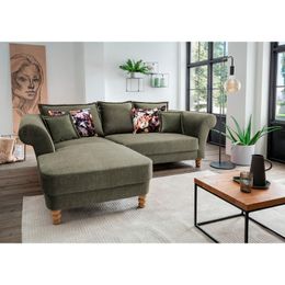 Home Affaire Ecksofa &raquo;Tassilo Mega Polsterecke mit Kaltschaum im Sitz, bequem, L-Form&laquo; hoher Sitzkomfort, Breite 262cm, Komfortsitzh&ouml;he 48cm, zeitlos 