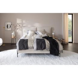 Sch&ouml;ner Wohnen Kollektion SCH&Ouml;NER WOHNEN-Kollektion Wendebettw&auml;sche &raquo;Jolie&laquo; aus 100% Baumwolle grau Satin, Obermaterial: 100% Baumwolle B/L: 135cm x 200cm, Satin, B/L: 80cm x 