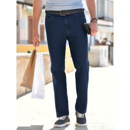 Br&uuml;hl BR&Uuml;HL Herren Dehnbund-Jeans, blau, Gr. 26, unifarben, 78% Baumwolle, 21% Polyester, 1% Elasthan, Jeans