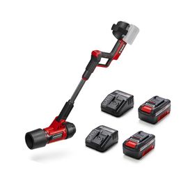 Einhell Akku-Laubbl&auml;ser &raquo;PROFESSIONAL GP-LB 36/270 Li E (2x4,0 Ah)&laquo; mit Blasaufsatz, 2x Akku 18V 4,0Ah und 2x Ladeger&auml;t PXC Starter Kit C1 schwarz Hohe 