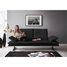W.Schillig 2-Sitzer &raquo;broadway, Designsofa mit tollem Sitzkomfort, Breite 216cm&laquo; Sitztiefenverstellung, Kopfteil- & Seitenteilverstellung, Breite 216cm