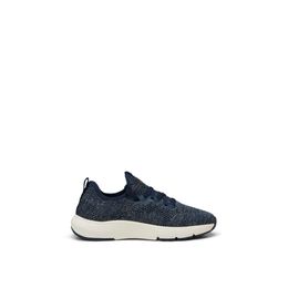 Marc O'Polo MARC O'POLO Damen Sneaker "aus recyceltem Polyester", Gr. 42navy melange, Obermaterial: 100% Polyester, unifarben, Schuhe