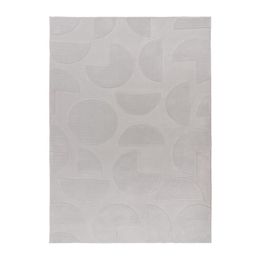 Kayoom Teppich &raquo;Niburi 425&laquo; rechteckig 10 mm H&ouml;he weicher Kurzflor, modern gemustert, Wohnzimmer grau Polyester B : 200cm 1 Stk., 10mm, L: 290cm